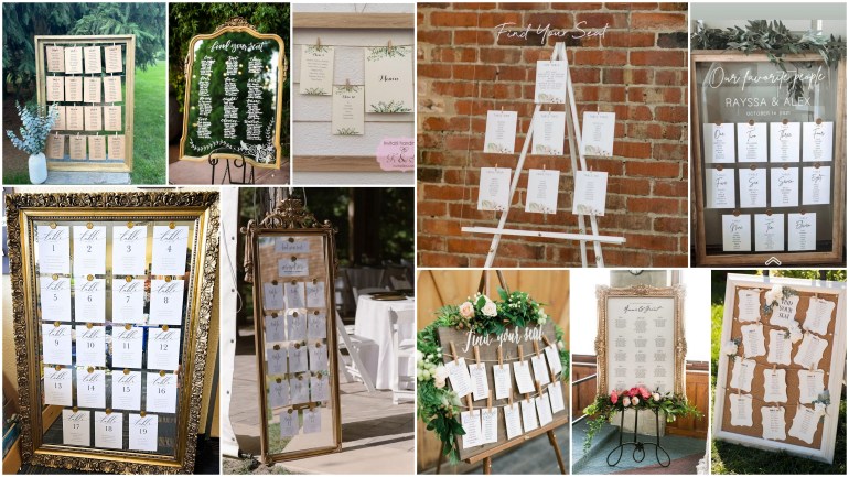 Idei pentru asezarea la mese a invitatilor la nunta – Invitatii K & M