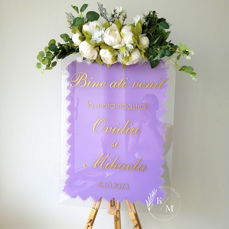 Liste asezare, panouri intampinare – Invitatii K & M