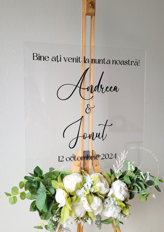 Bine ati venit la nunta noastra – panou intampinare invitati ...