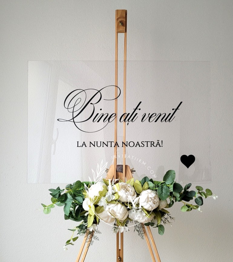Liste asezare, panouri intampinare – Invitatii K & M