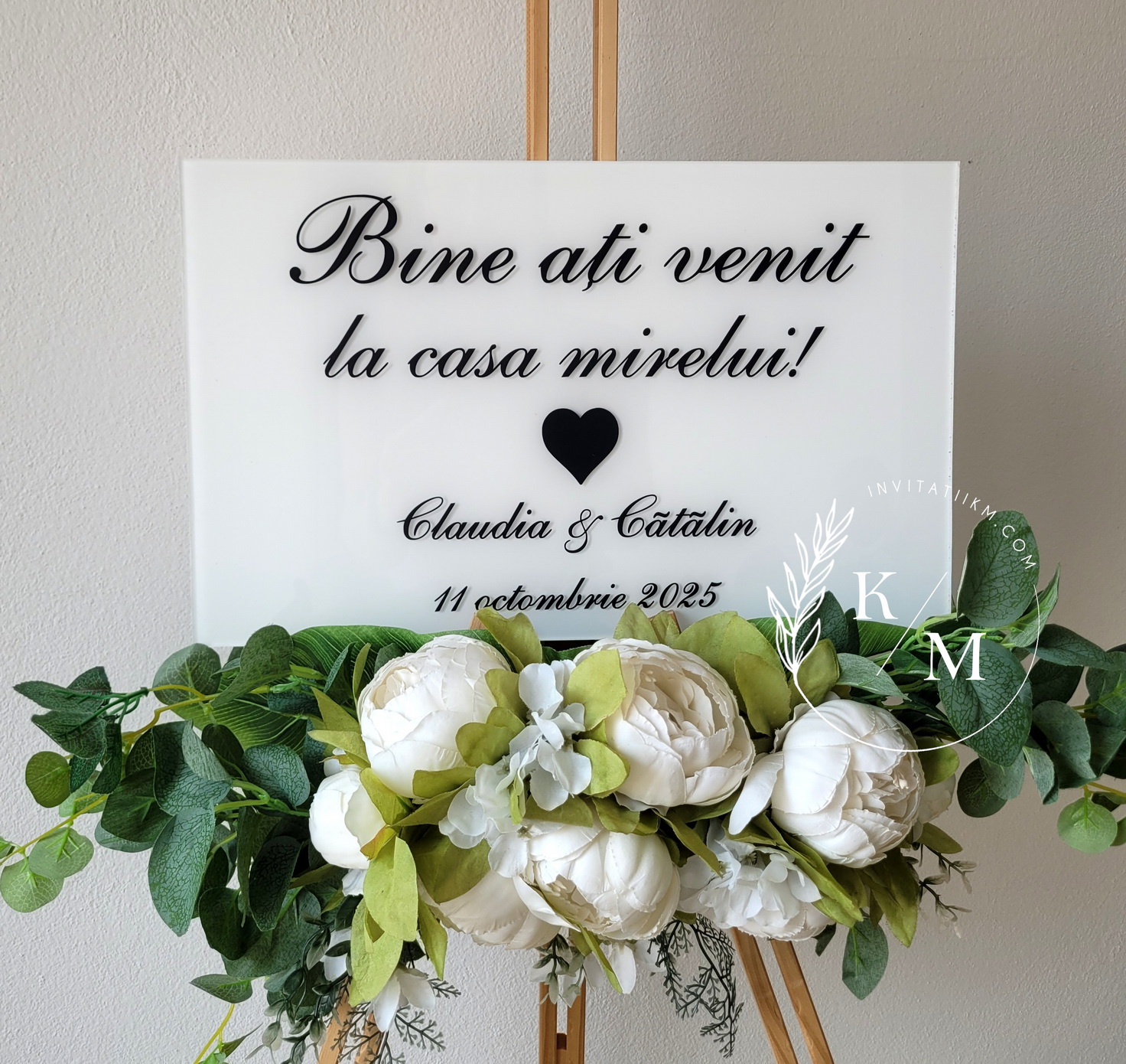 Liste asezare, panouri intampinare – Invitatii K & M